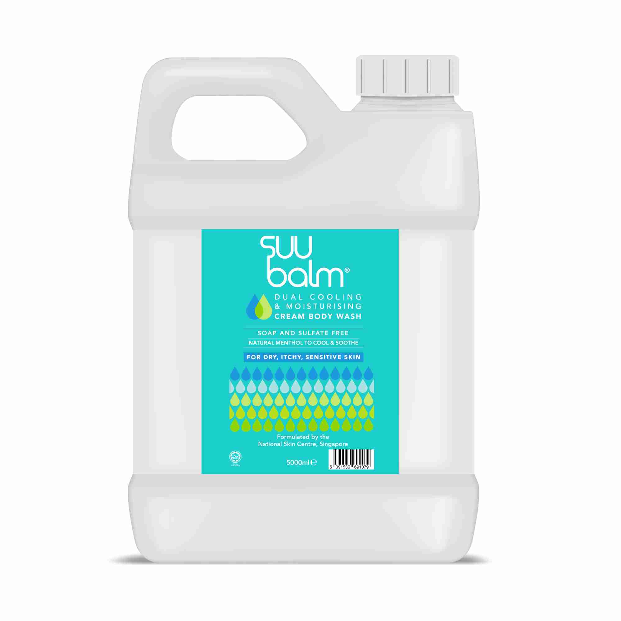 Suu Balm Dual Cooling & Moisturising Body Wash (Refill) - Unpackt